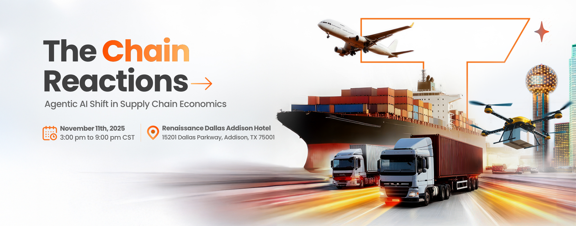 Chain Reactions: An Annual Forum for AI & Supply Chain Leaders